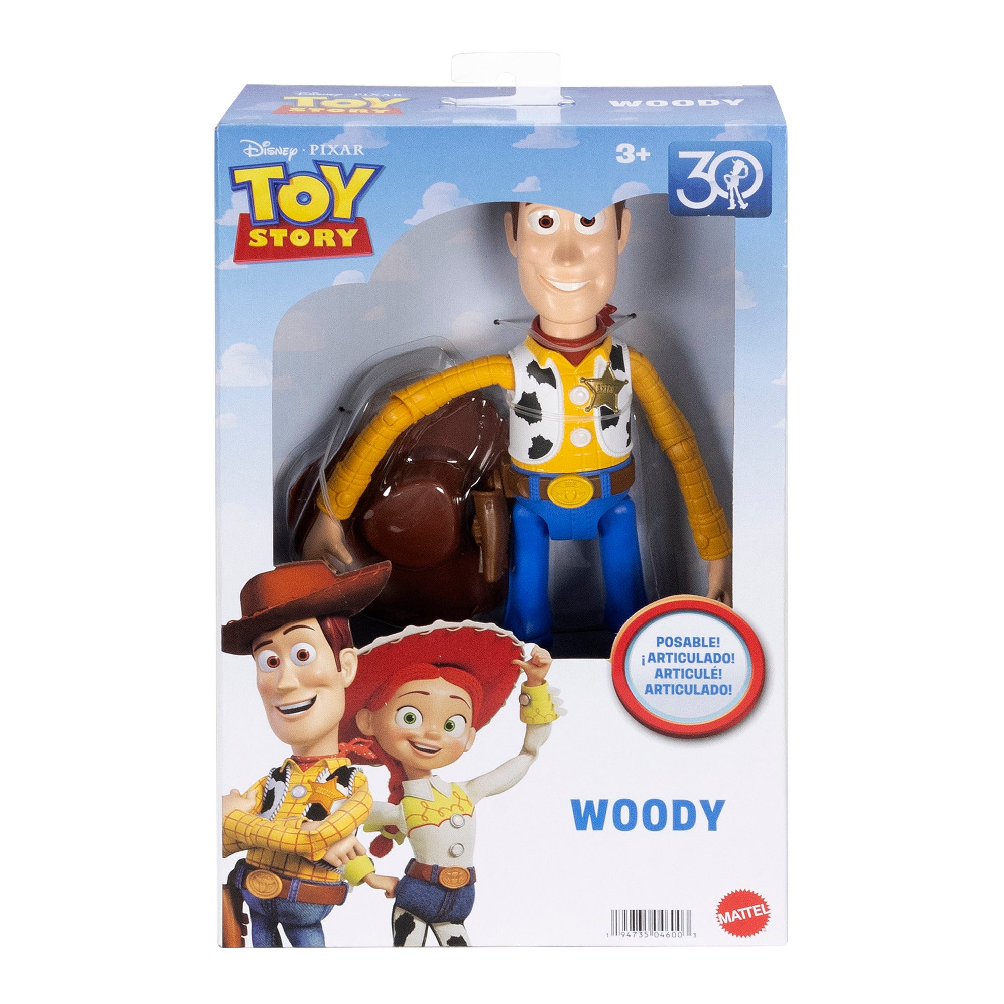 Pixar Toy Story Basic 31cm Woody - Lekia.se