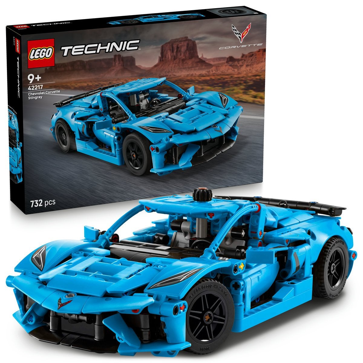 LEGO Technic 42217 Chevrolet Corvette Stingray - Lekia.se