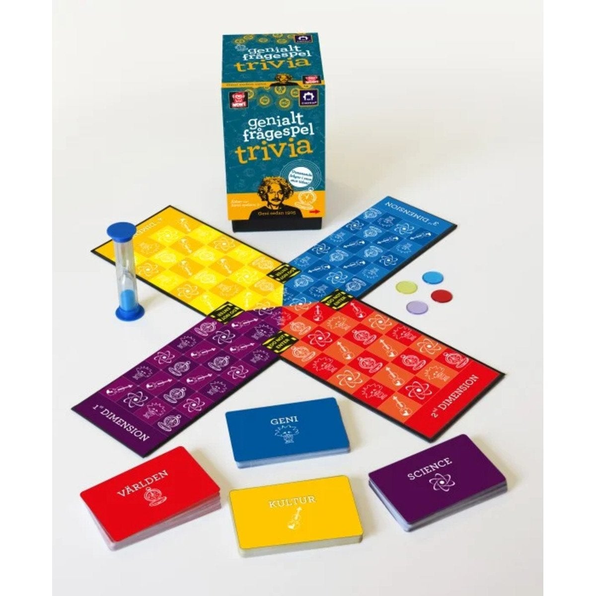 WOW Spel, Genialt frågespel Trivia SE | Plasto - Lekia.se