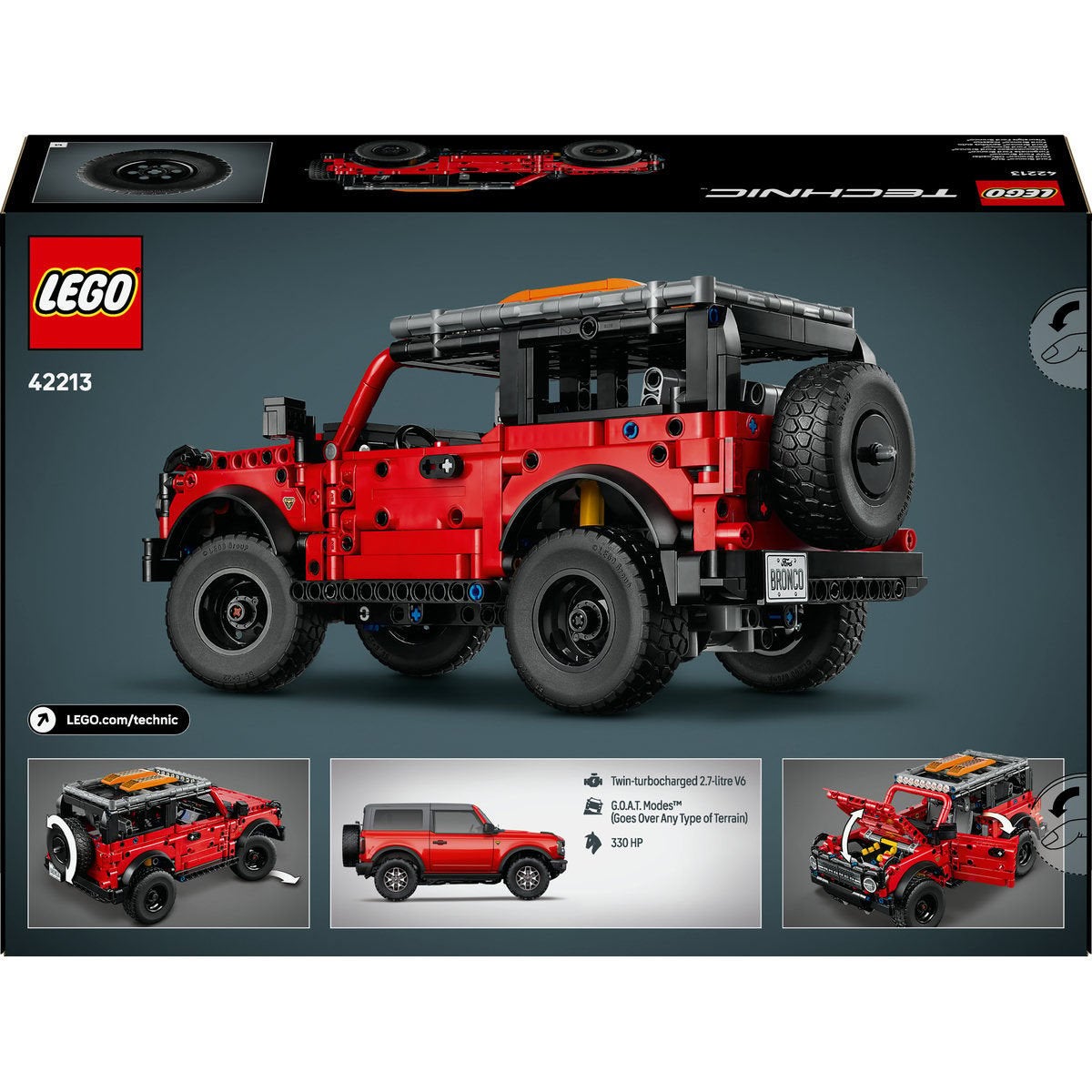LEGO Technic 42213 Ford Bronco® SUV | LEGO - Lekia.se