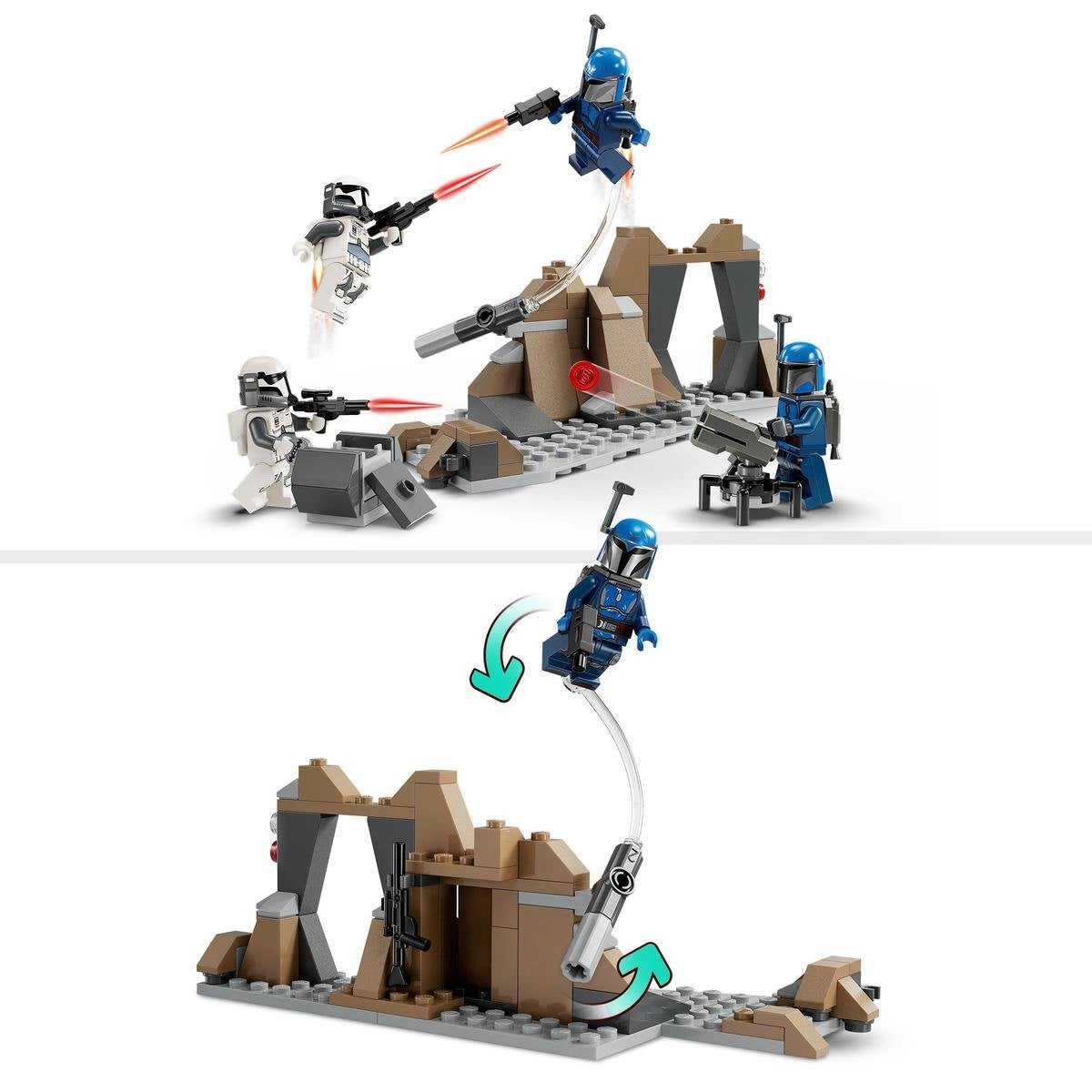 LEGO Star Wars 75373 Ambush on Mandalore - Lekia.se