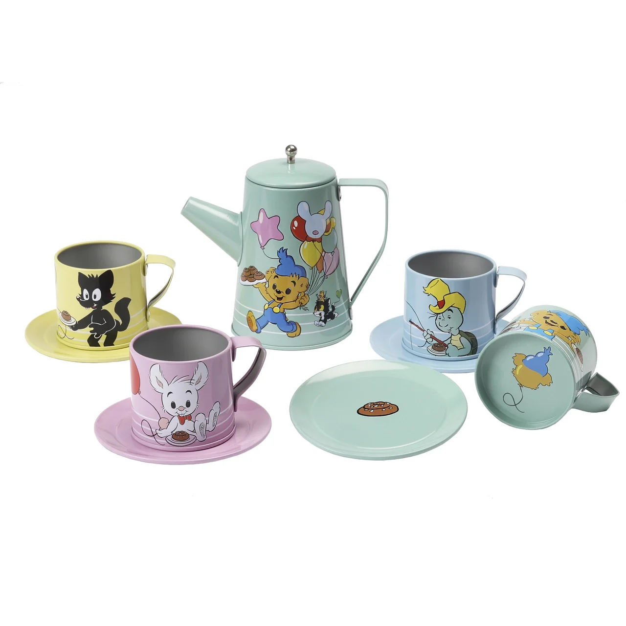 Bamse - Kids Tea Set, Tin | Bamse - Lekia.se