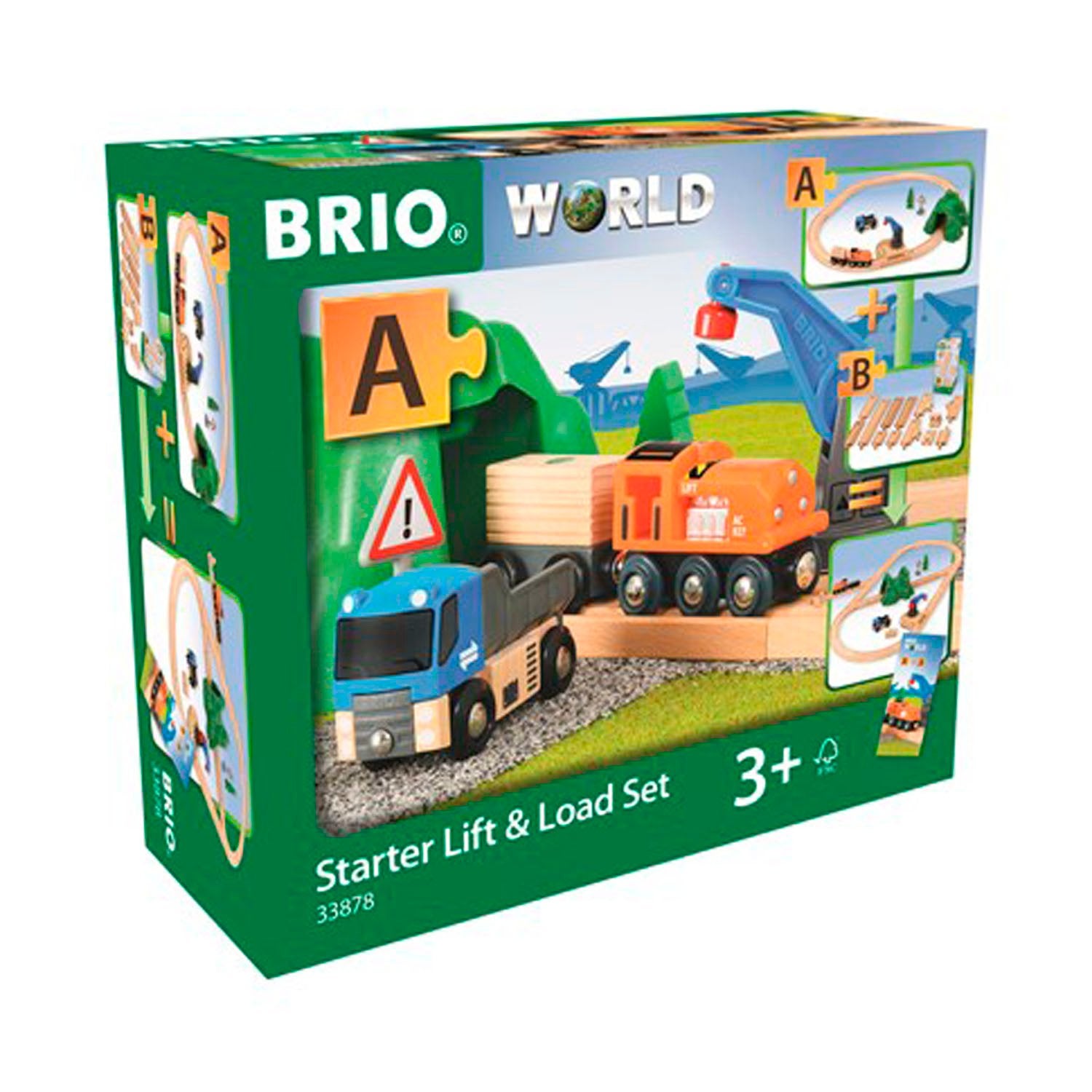 BRIO Lift & Load 33878 Startset | BRIO - Lekia.se