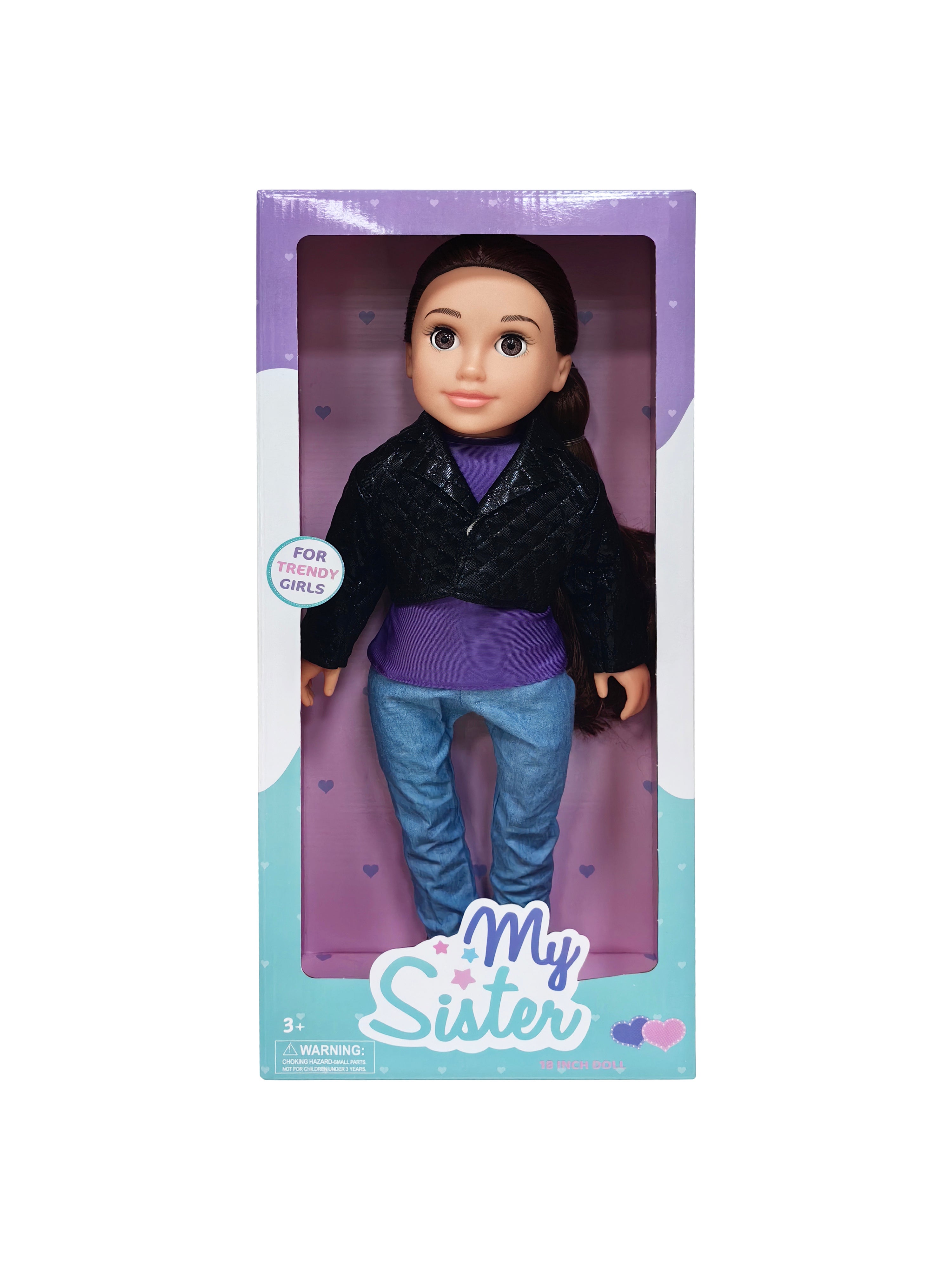 Be Friends - Dukke 46 cm singel Brunette | Be Friends - Lekia.se
