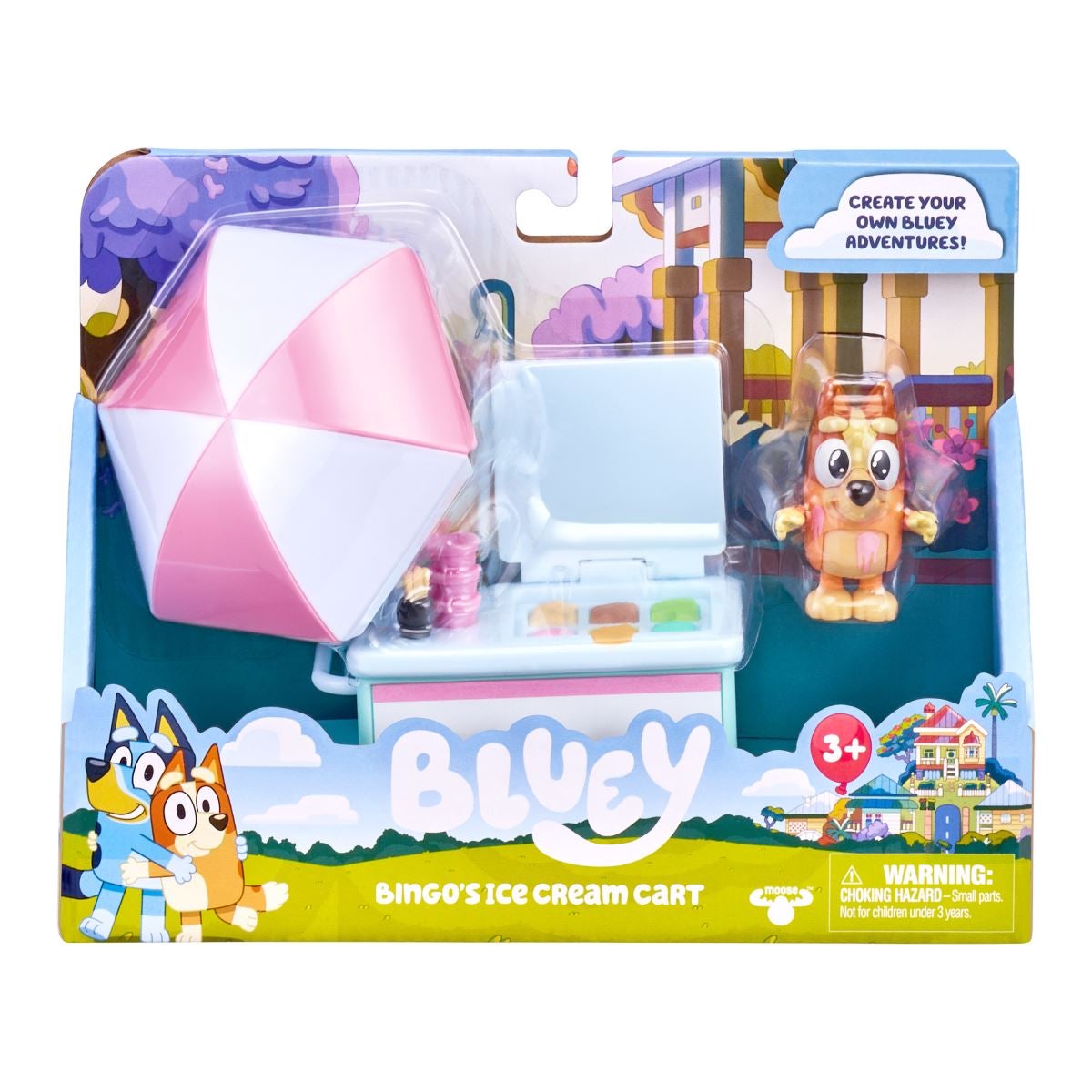 Bluey, Ice Cream Playset | Bluey - Lekia.se