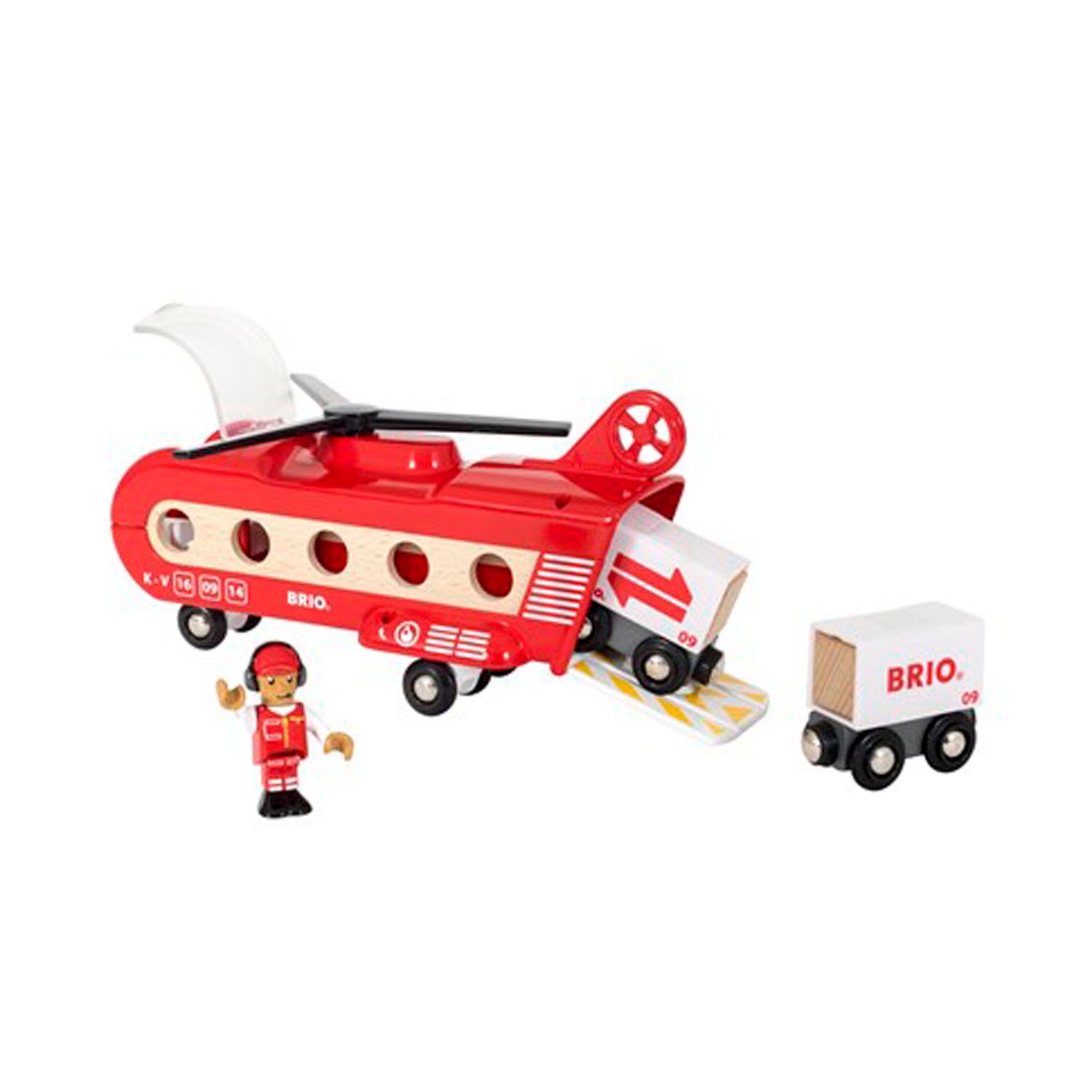 BRIO Lift & Load 33886 Transporthelikopter | BRIO - Lekia.se