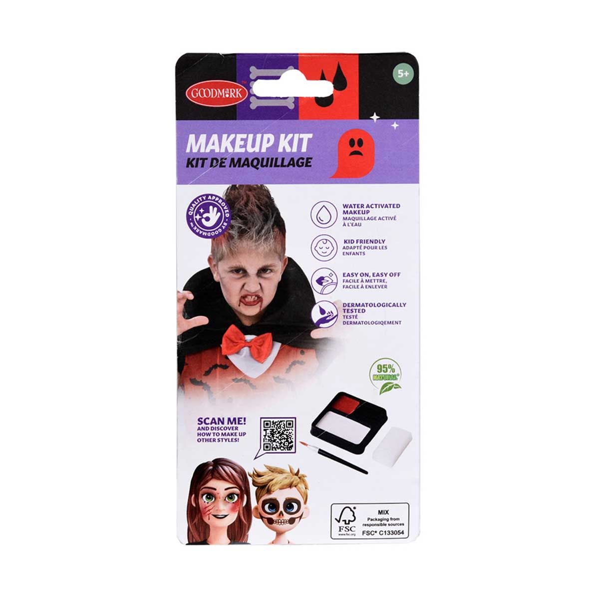 Halloween Make-Up Kit Vampire | Halloween - Lekia.se