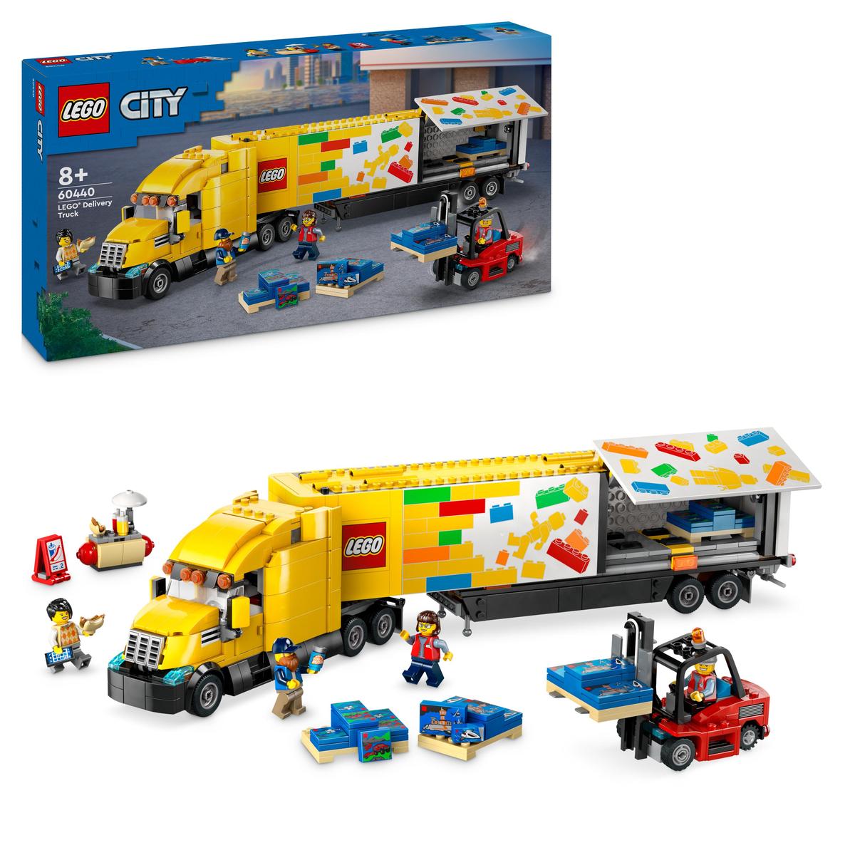 LEGO City 60440 Gul långtradare | LEGO - Lekia.se
