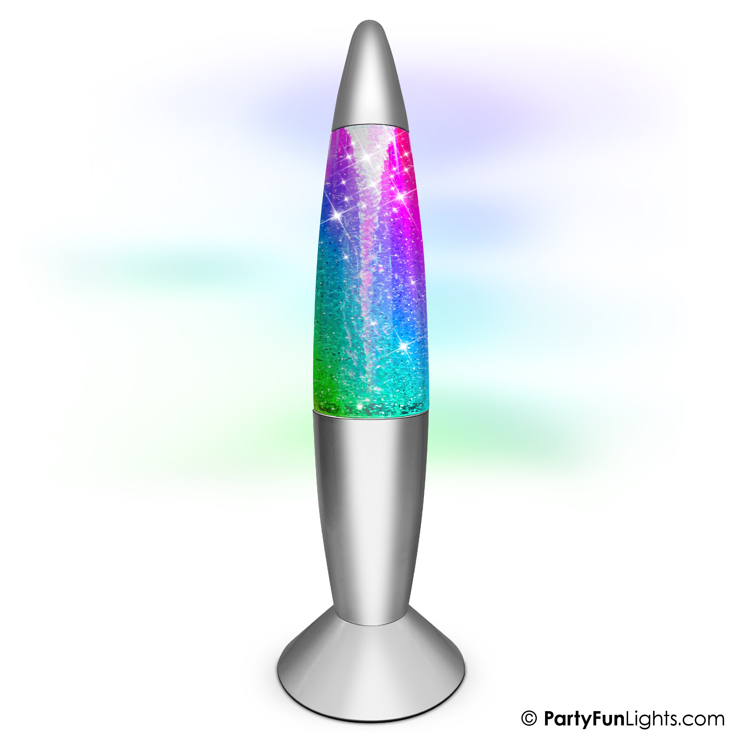 Stage - Lavalampa Glitter 36 cm - Lekia.se