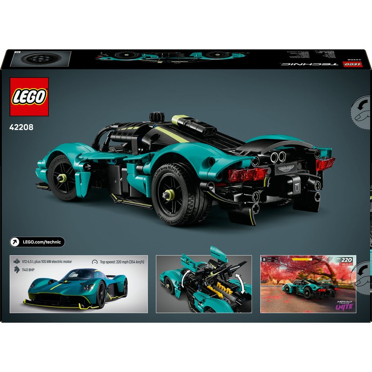 LEGO Technic 42208 Aston Martin Valkyrie | LEGO - Lekia.se