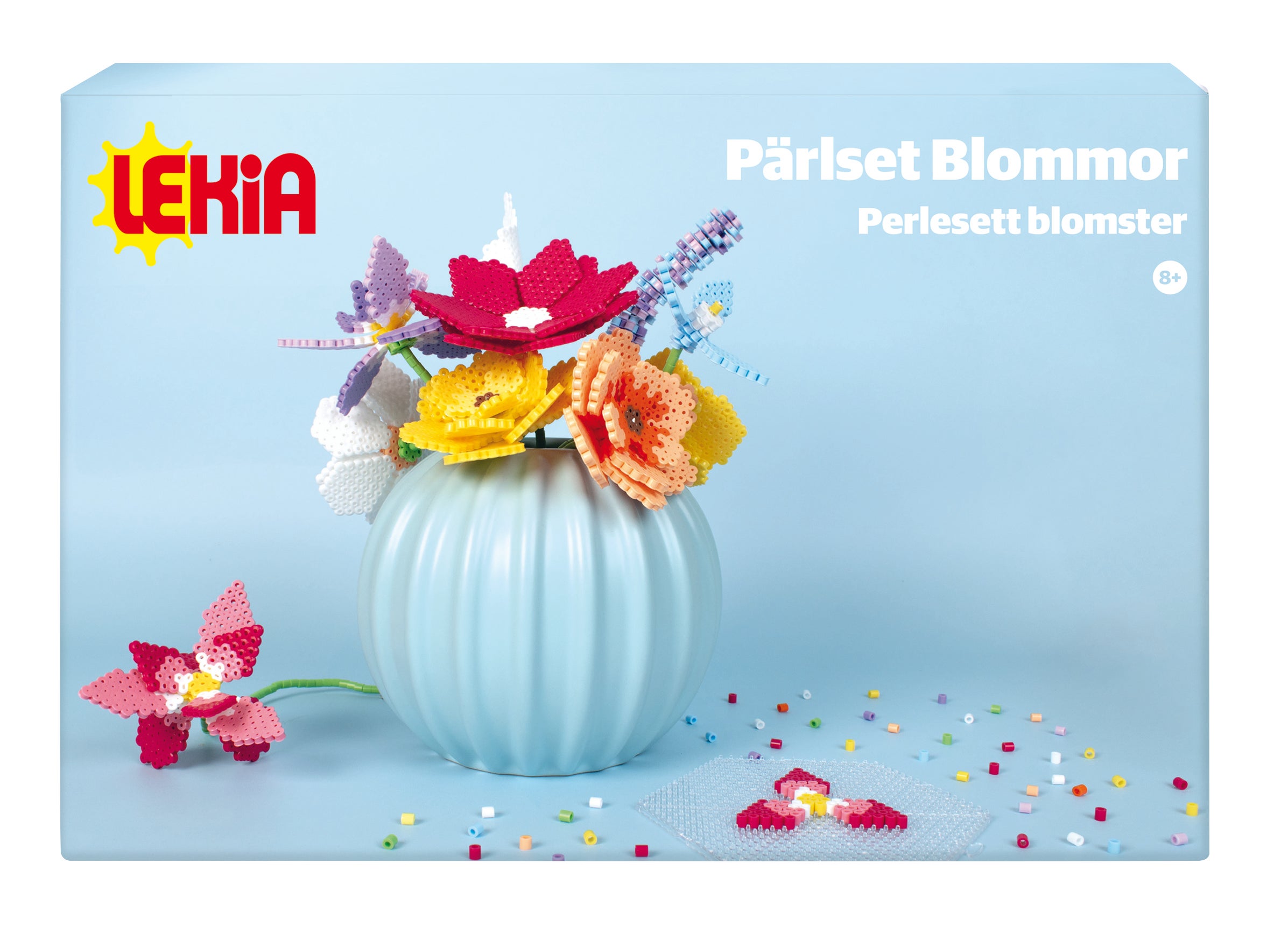 Rörpärlor Blommor 5000 st | Rörpärlor - Lekia.se