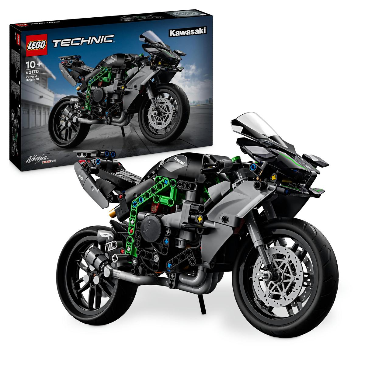 LEGO Technic 42170 Kawasaki Ninja H2R Motorcykel | LEGO - Lekia.se