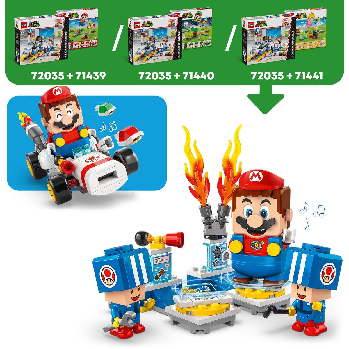 LEGO Super Mario 72035 Mario Kart – Toads Garage | LEGO - Lekia.se