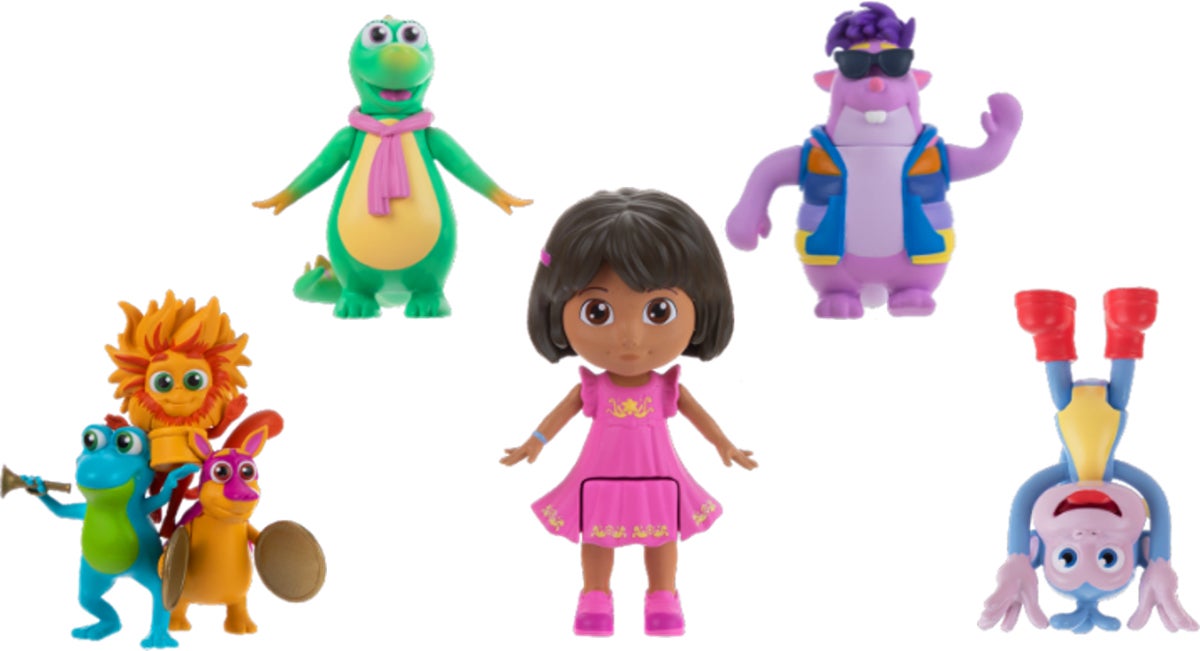 Dora The Explorer Figure Gift 5 Pack - Lekia.se