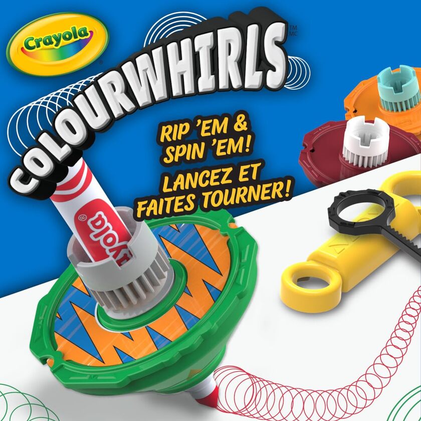 Crayola Colourwhirls Classic Snurra | Crayola - Lekia.se