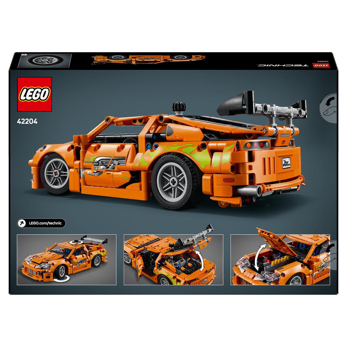 LEGO Technic 42204 Fast and Furious Toyota Supra MK4 | LEGO - Lekia.se