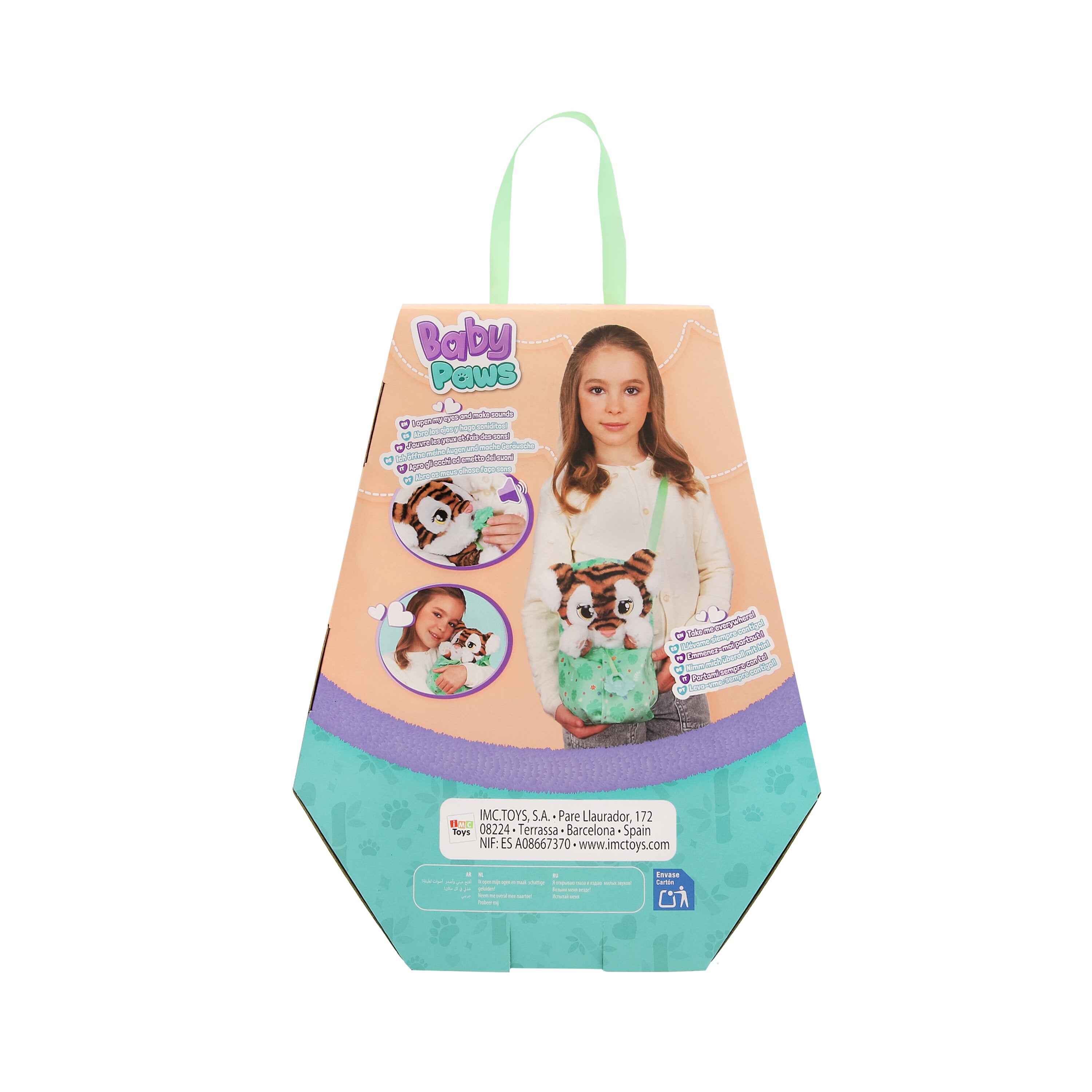 Baby Paws 24 cm Asst. V3 - Lekia.se