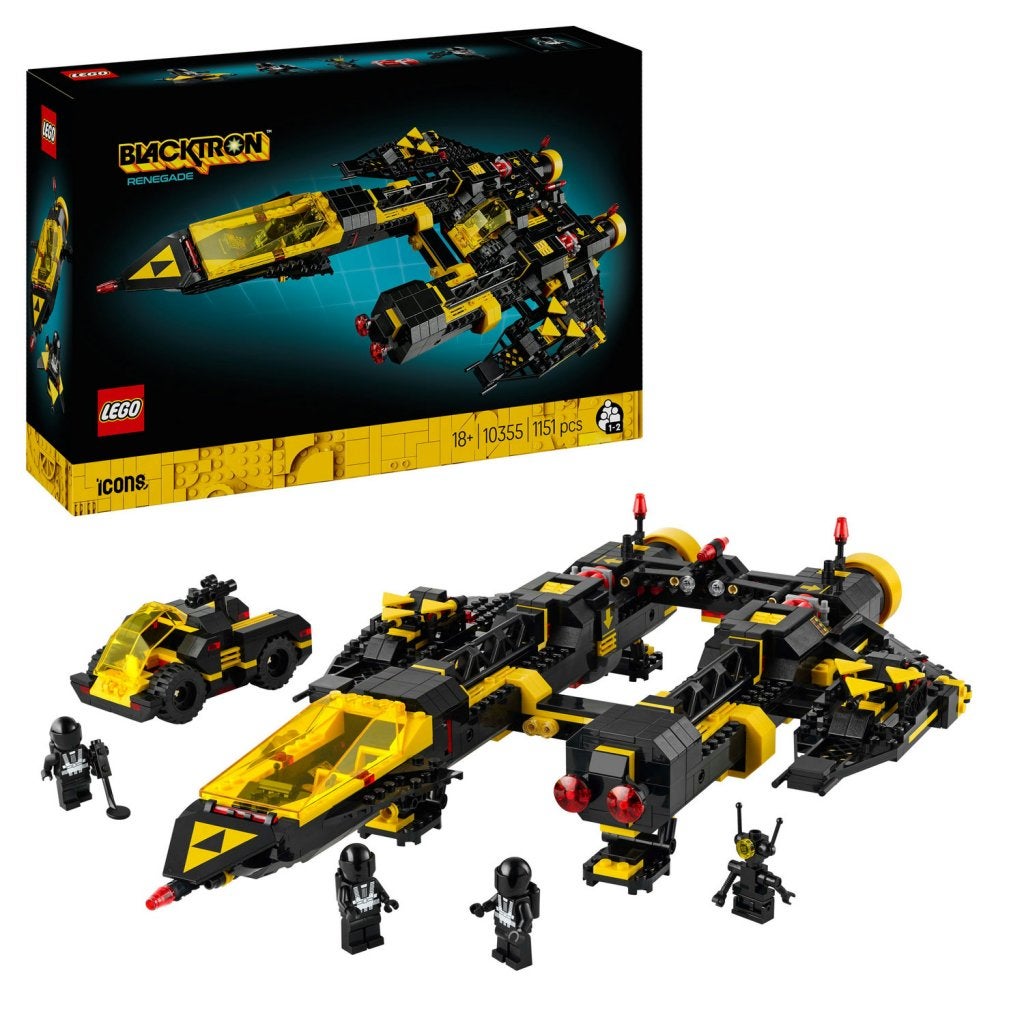 LEGO Icons 10355 Blacktron Renegade | LEGO - Lekia.se