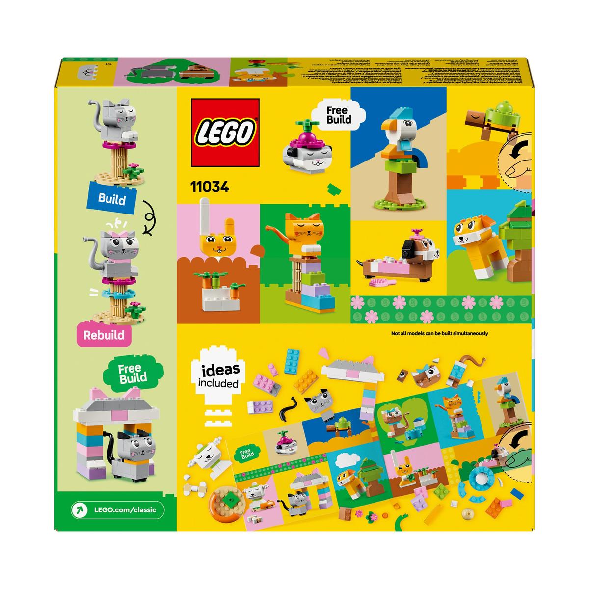 LEGO Classic 11034 Kreativa husdjur | LEGO - Lekia.se