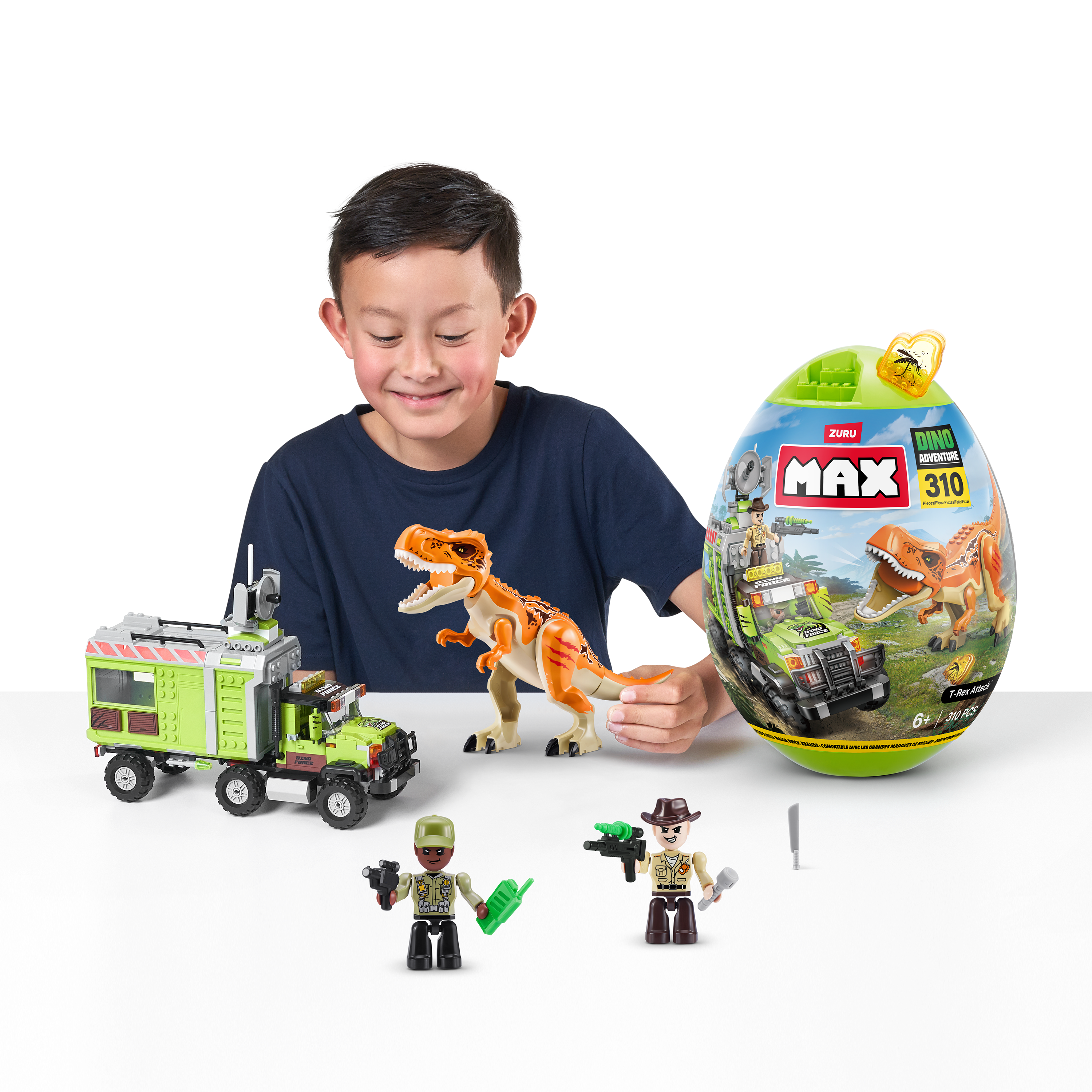 ZURU Max, Dino Adventure 310 delar | Zuru MAX - Lekia.se