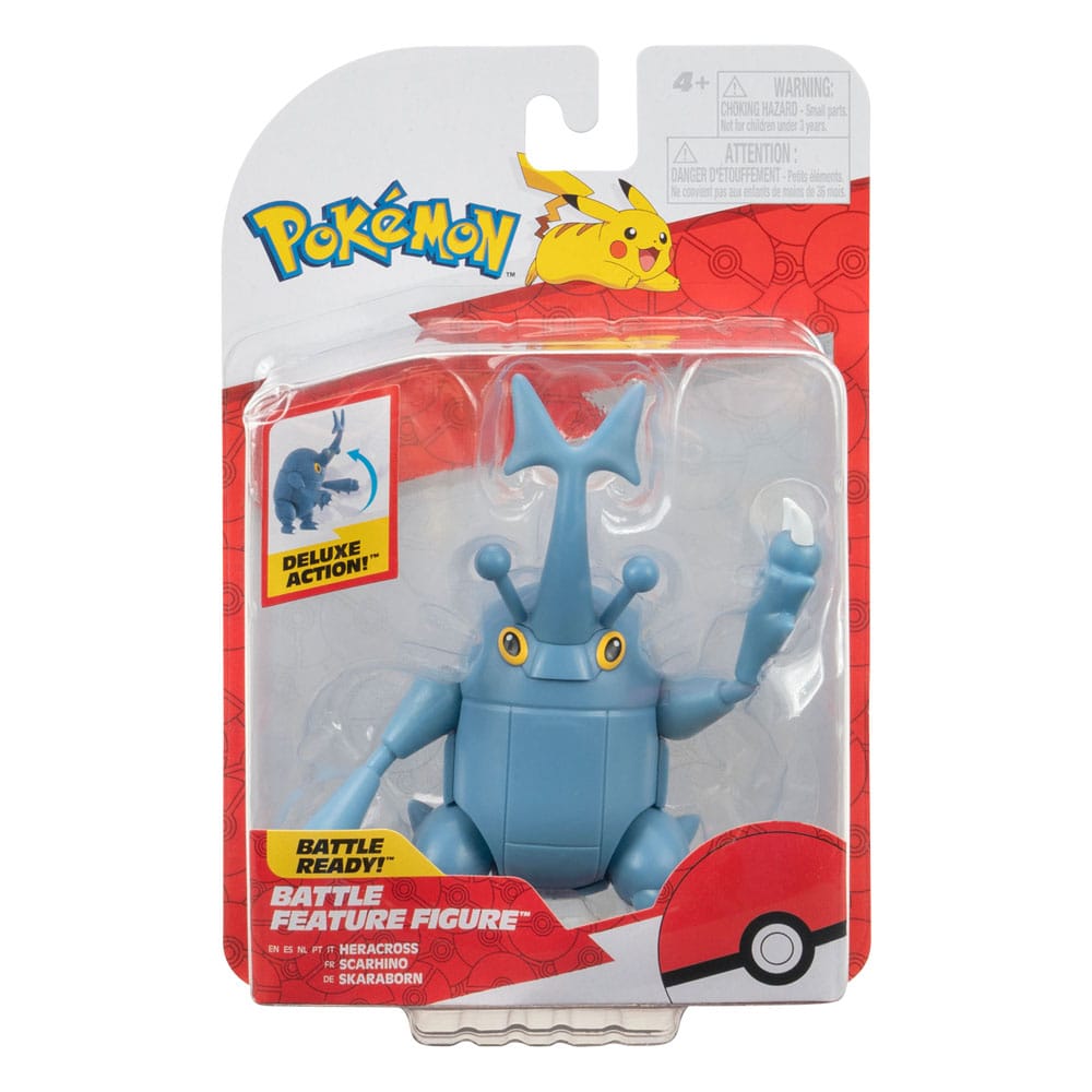 Pokemon Battle Feature Figure Heracross | Pokemon - Lekia.se
