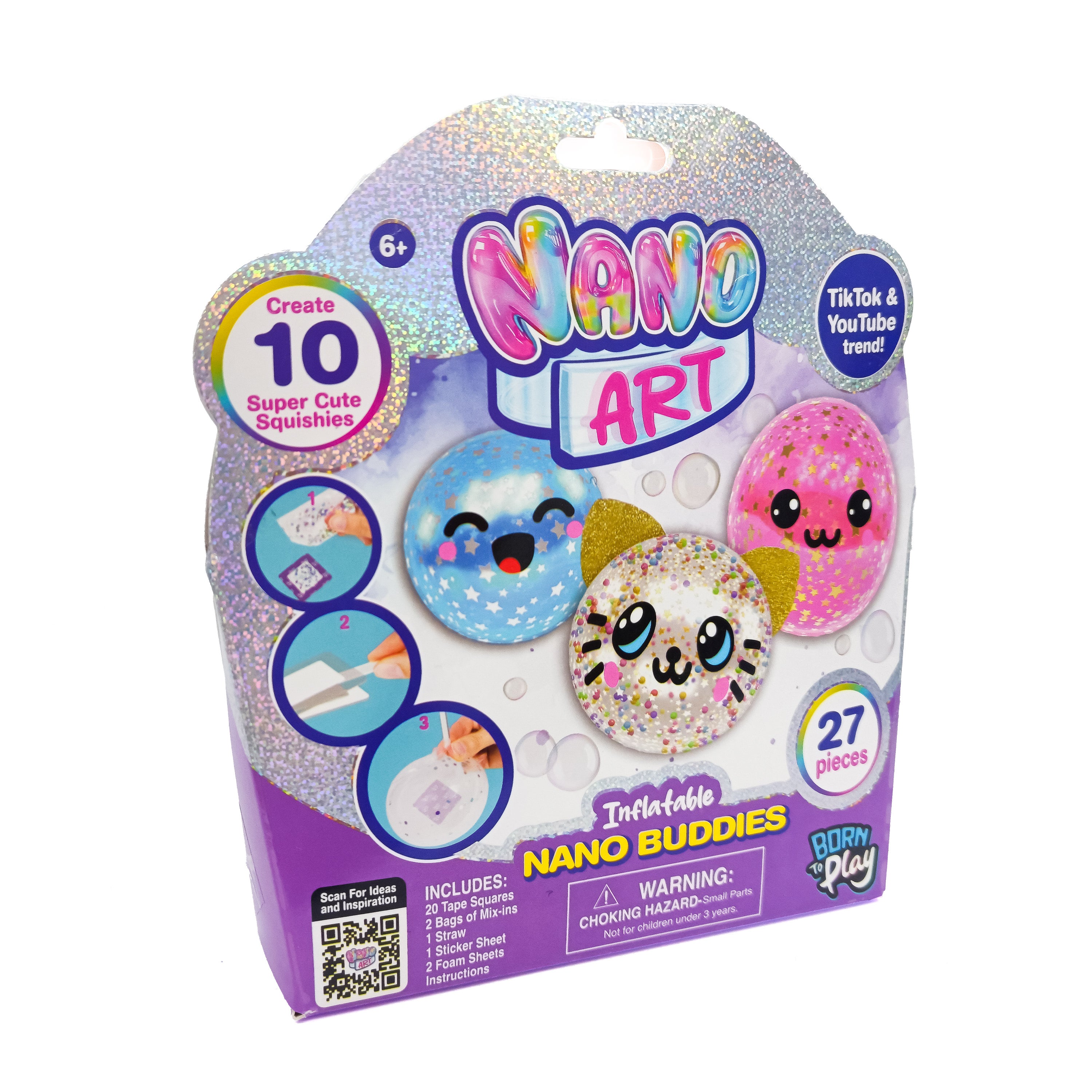 Nano Art, Inflatable Buddies Trio | Nano Art - Lekia.se