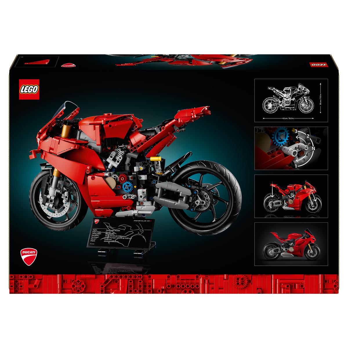 LEGO Technic 42202 Ducati Panigale V4 S motorcykel | LEGO - Lekia.se