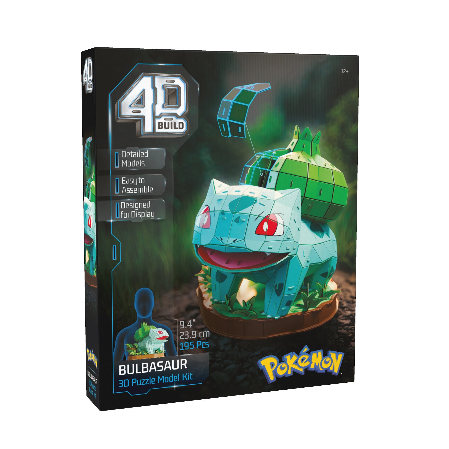 4D Puzzles Pokemon Bulbasaur 30 cm - Lekia.se