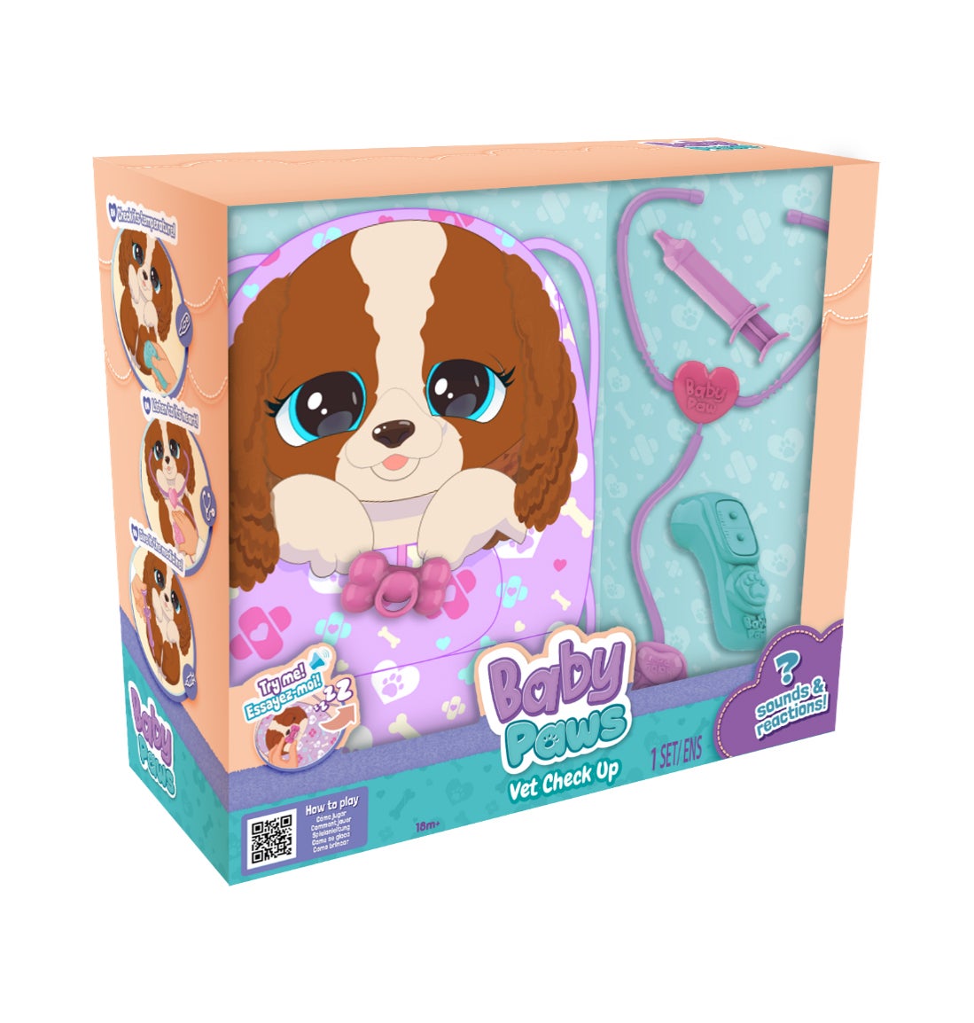 Baby Paws Interactive Puppy - Lekia.se
