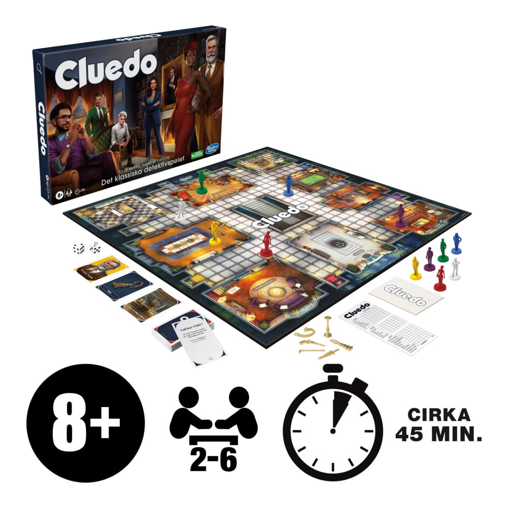 Clue Cluedo Classic Refresh | Hasbro Gaming - Lekia.se