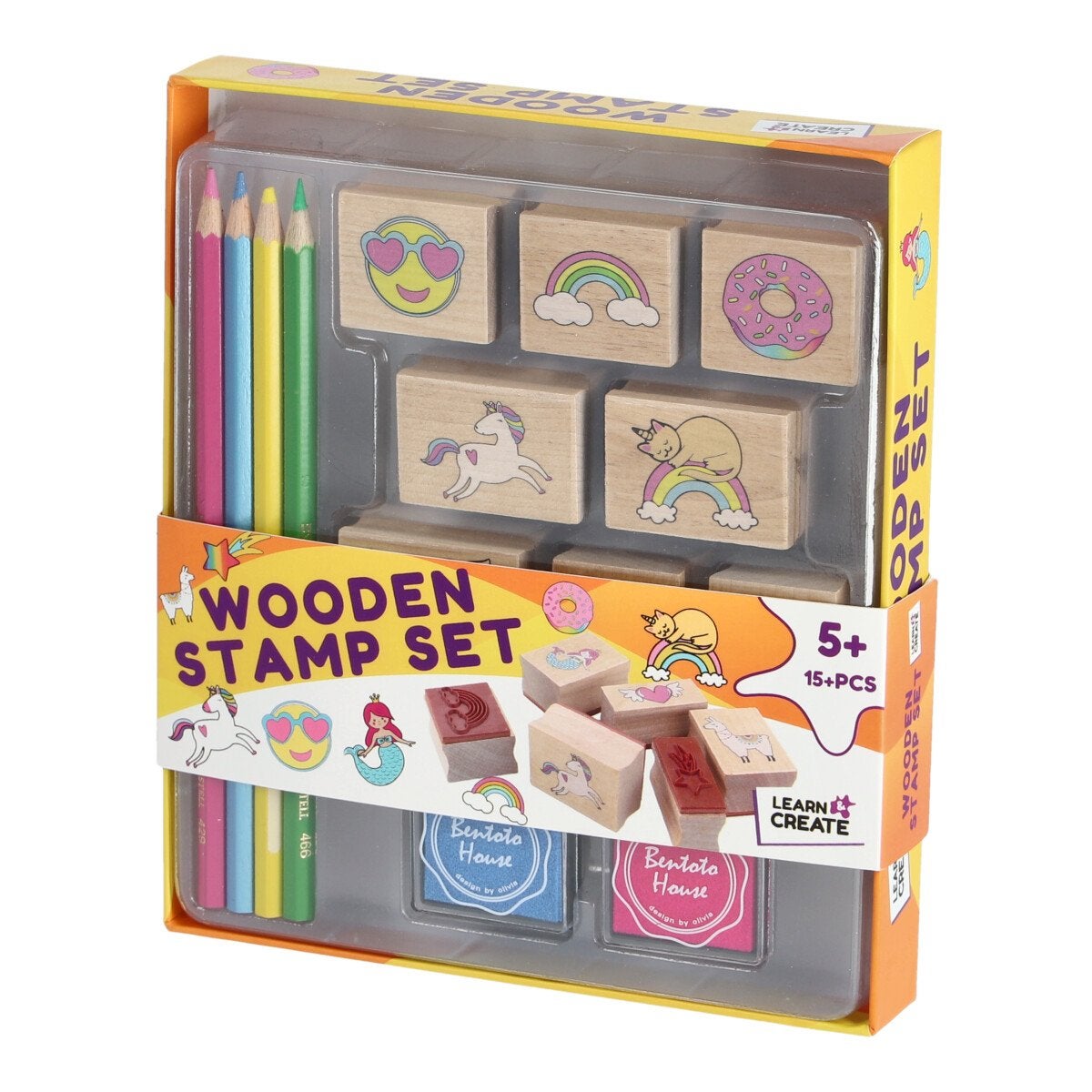 LAC Wooden Stamp Kit | LAC - Lekia.se