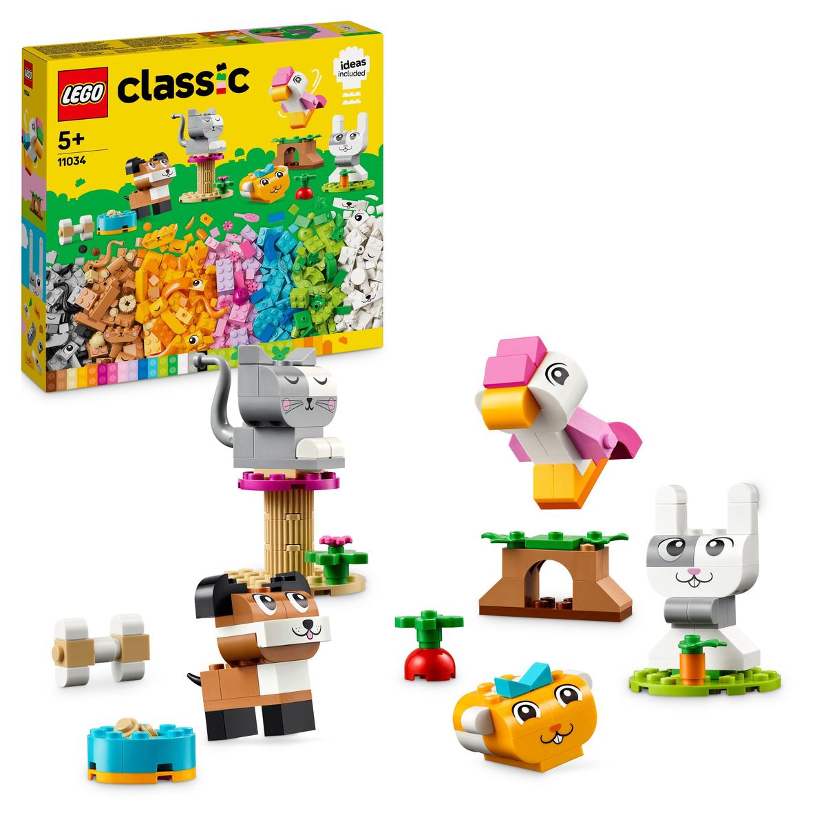 LEGO Classic 11034 Kreativa husdjur | LEGO - Lekia.se